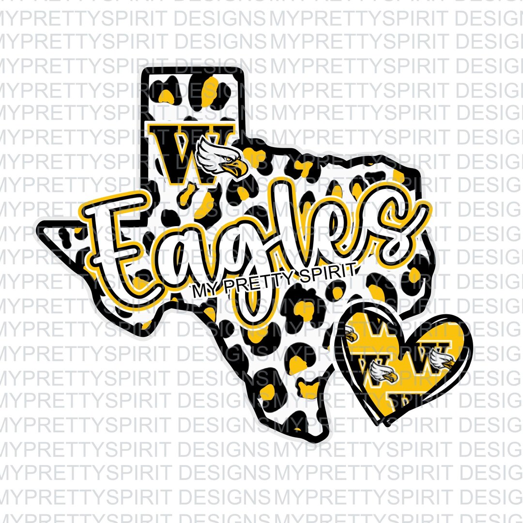 Woden Eagles Cheetah Texas PNG - Etsy