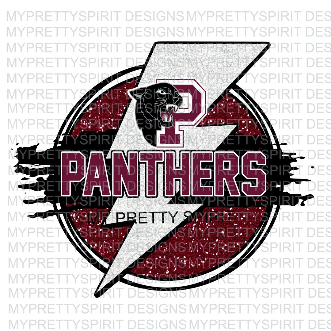 Princeton Panthers Bolt PNG - Etsy