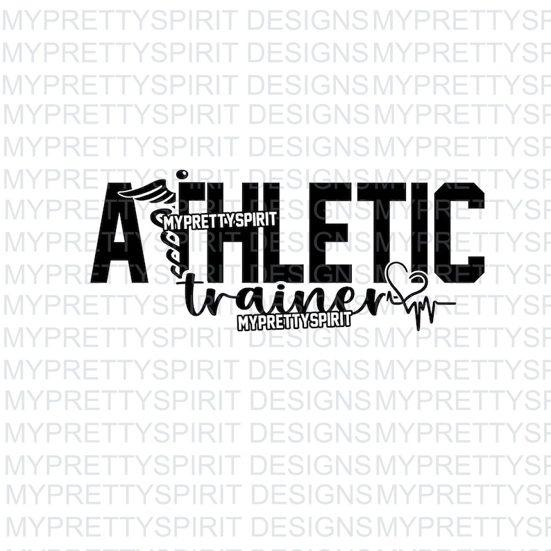 Athletic Trainer PNG and SVG - Etsy