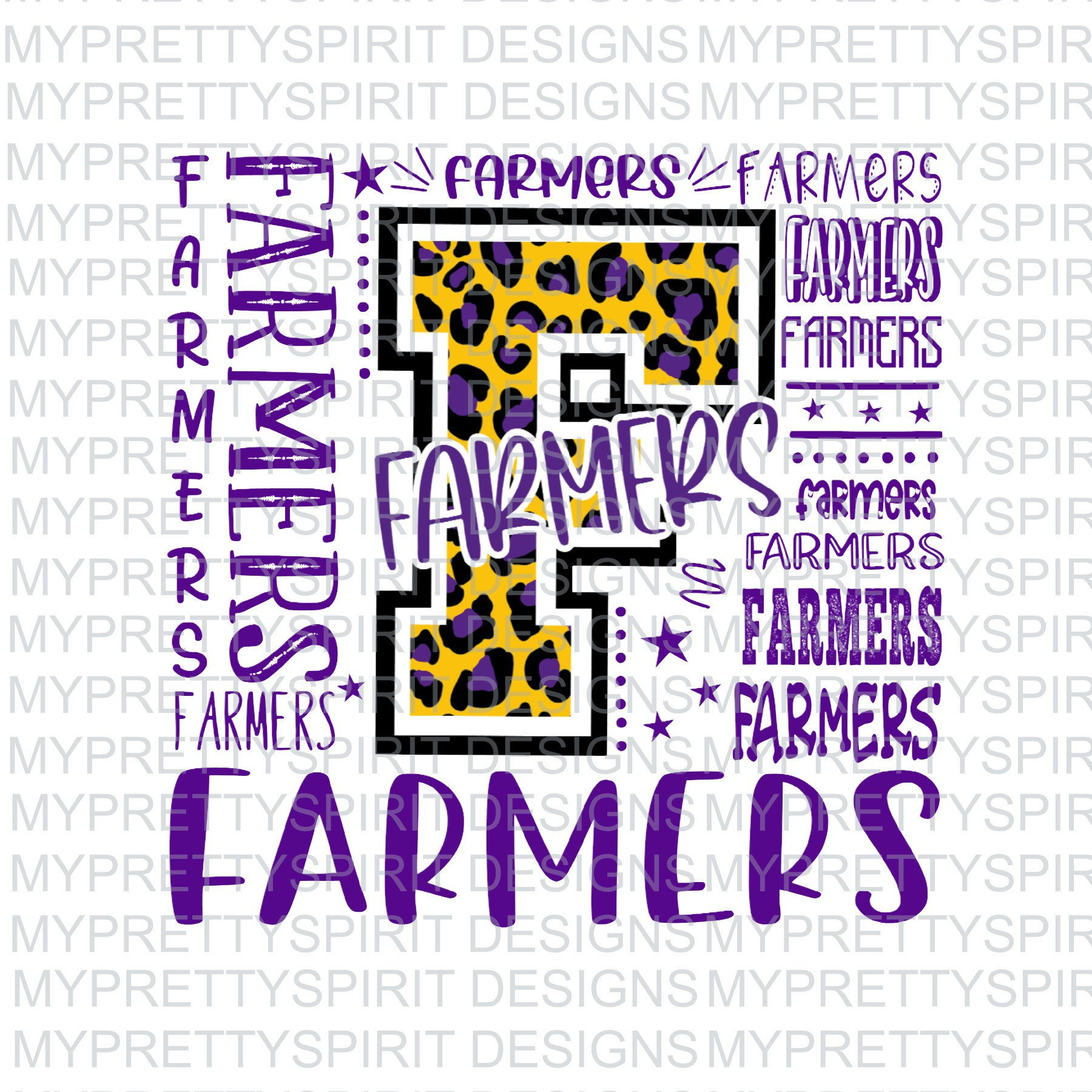 Farmersville Farmers Words PNG - Etsy