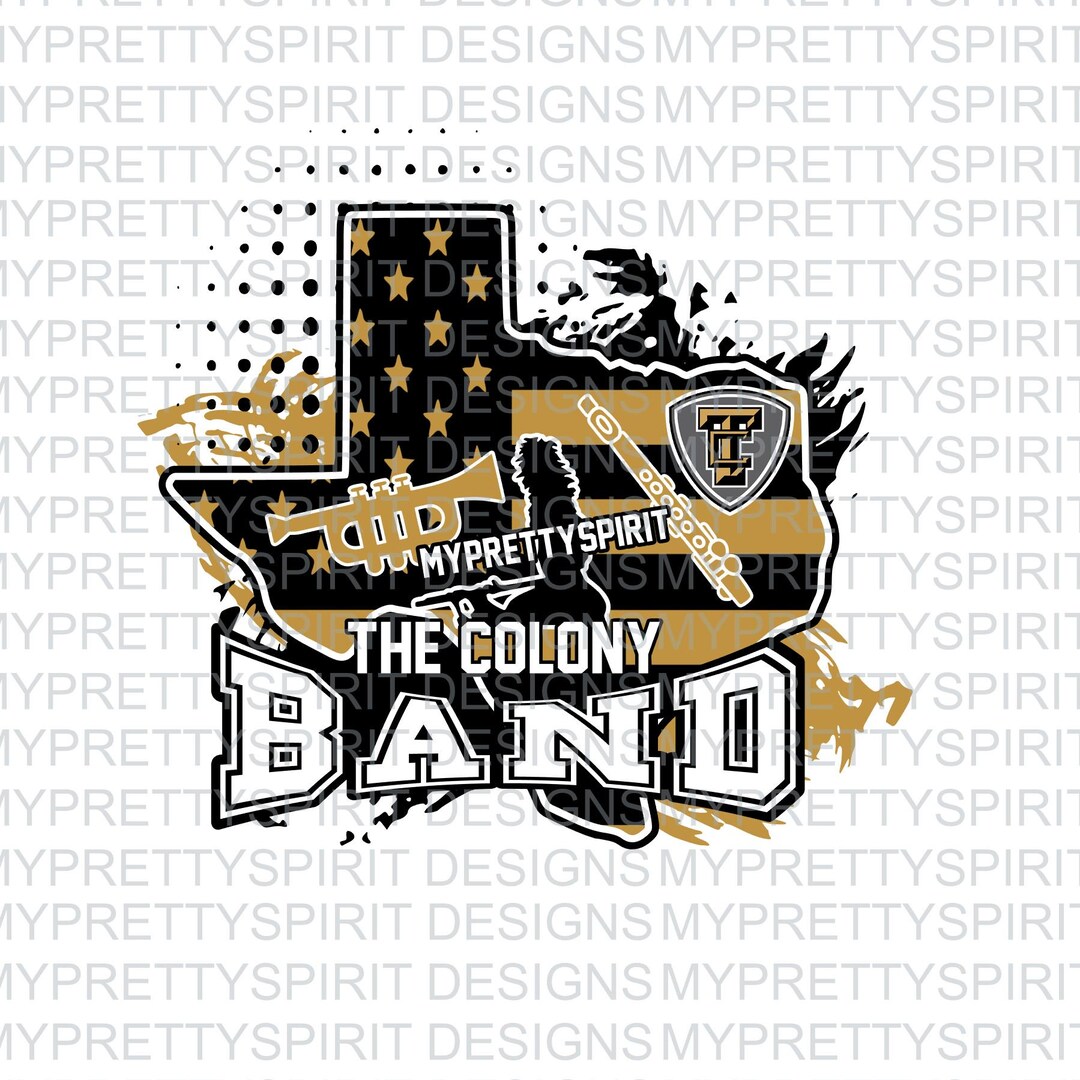 The Colony Band Texas PNG - Etsy