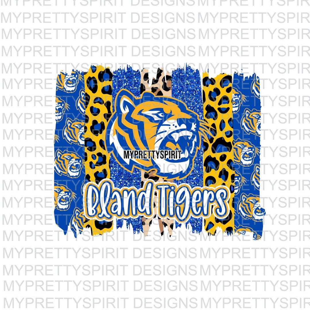 Bland Tigers Brushstrokes PNG - Etsy