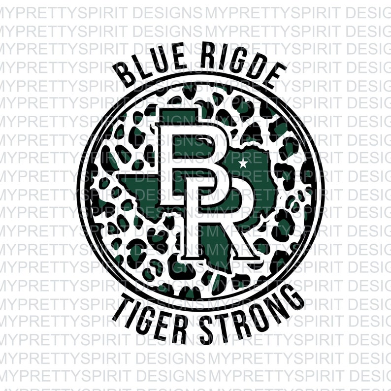 Blue Ridge Texas Cheetah Round in PNG - Etsy