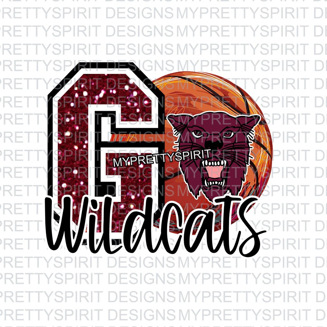 Calallen Wildcats Basketball PNG - Etsy