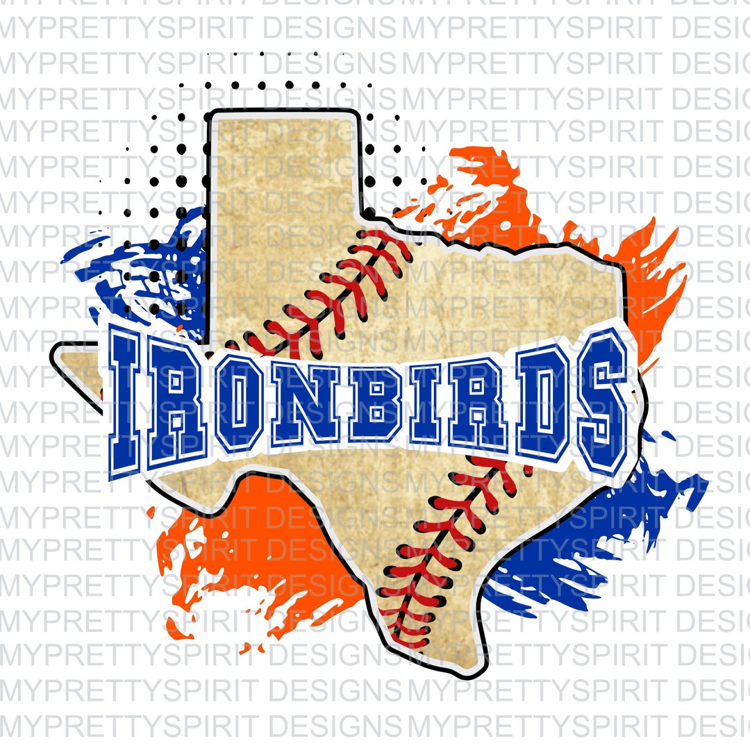 Ironbirds Baseball Texas PNG - Etsy