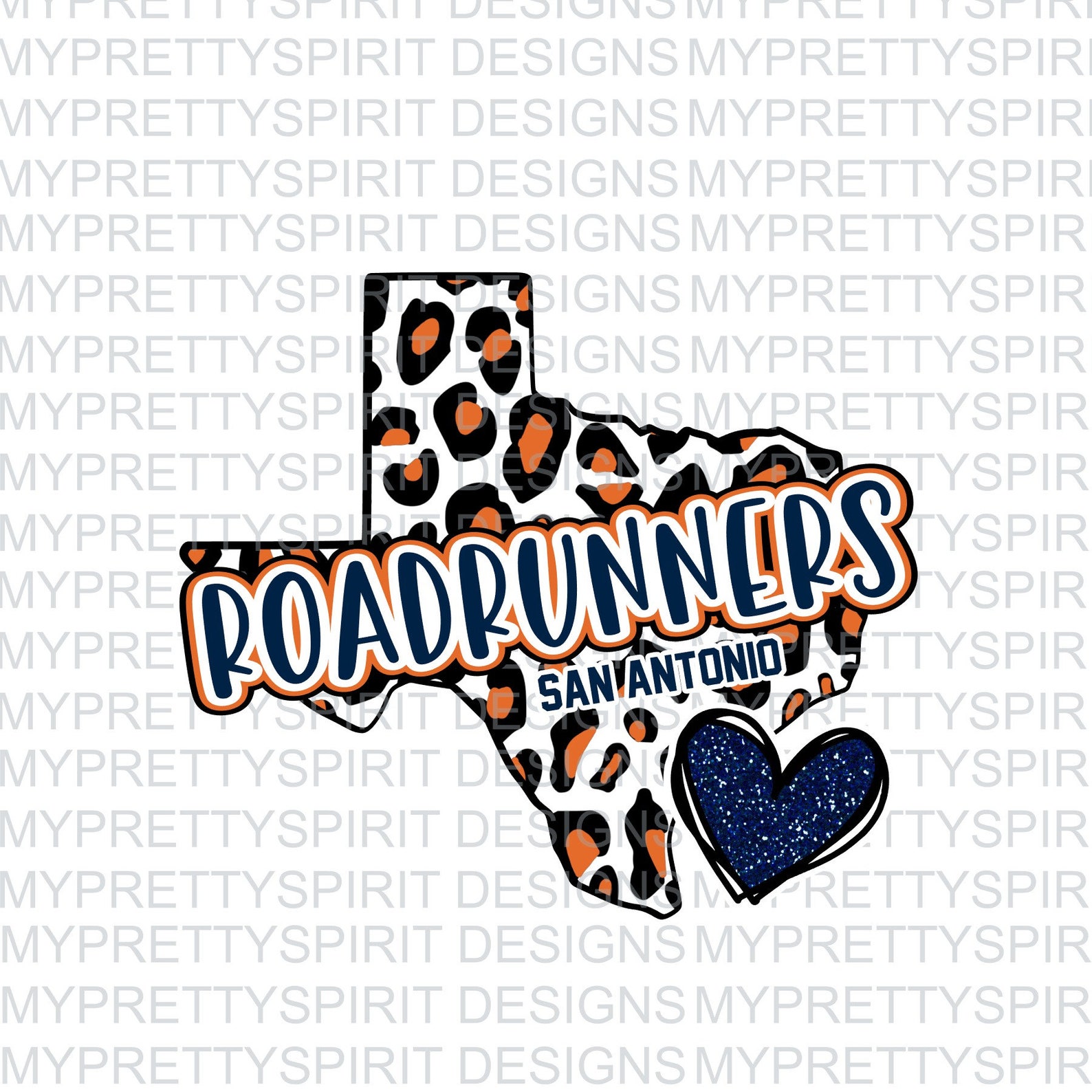 Roadrunners Cheetah Texas PNG - Etsy