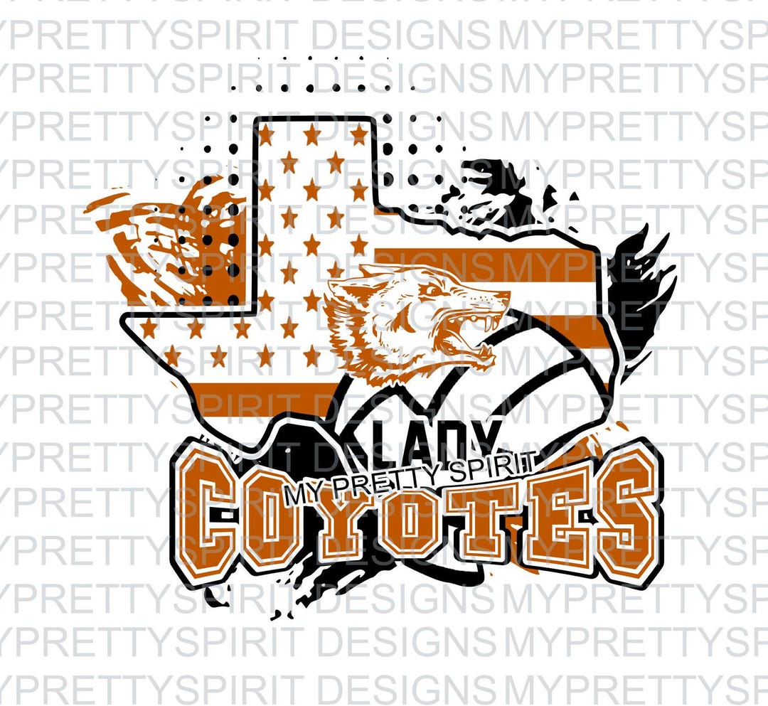 Alice Coyotes Volleyball Texas PNG - Etsy