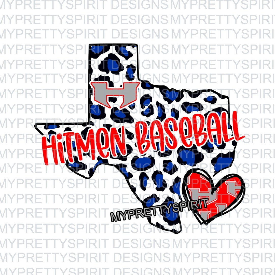 Hitman Baseball Cheetah Texas PNG - Etsy