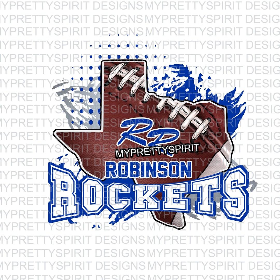 Robinson Rockets Football Texas PNG - Etsy