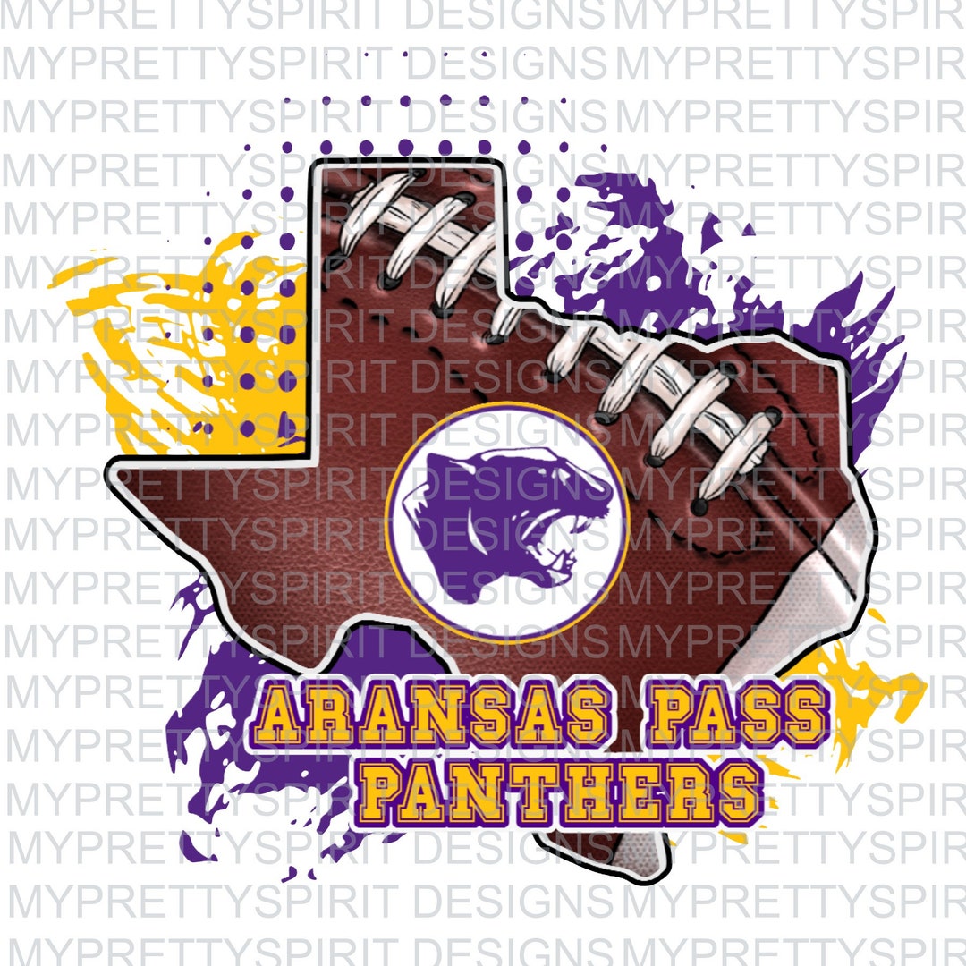 Aransas Pass Panthers Football Texas PNG - Etsy