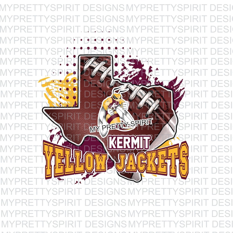 Kermit Yellowjackets PNG - Etsy