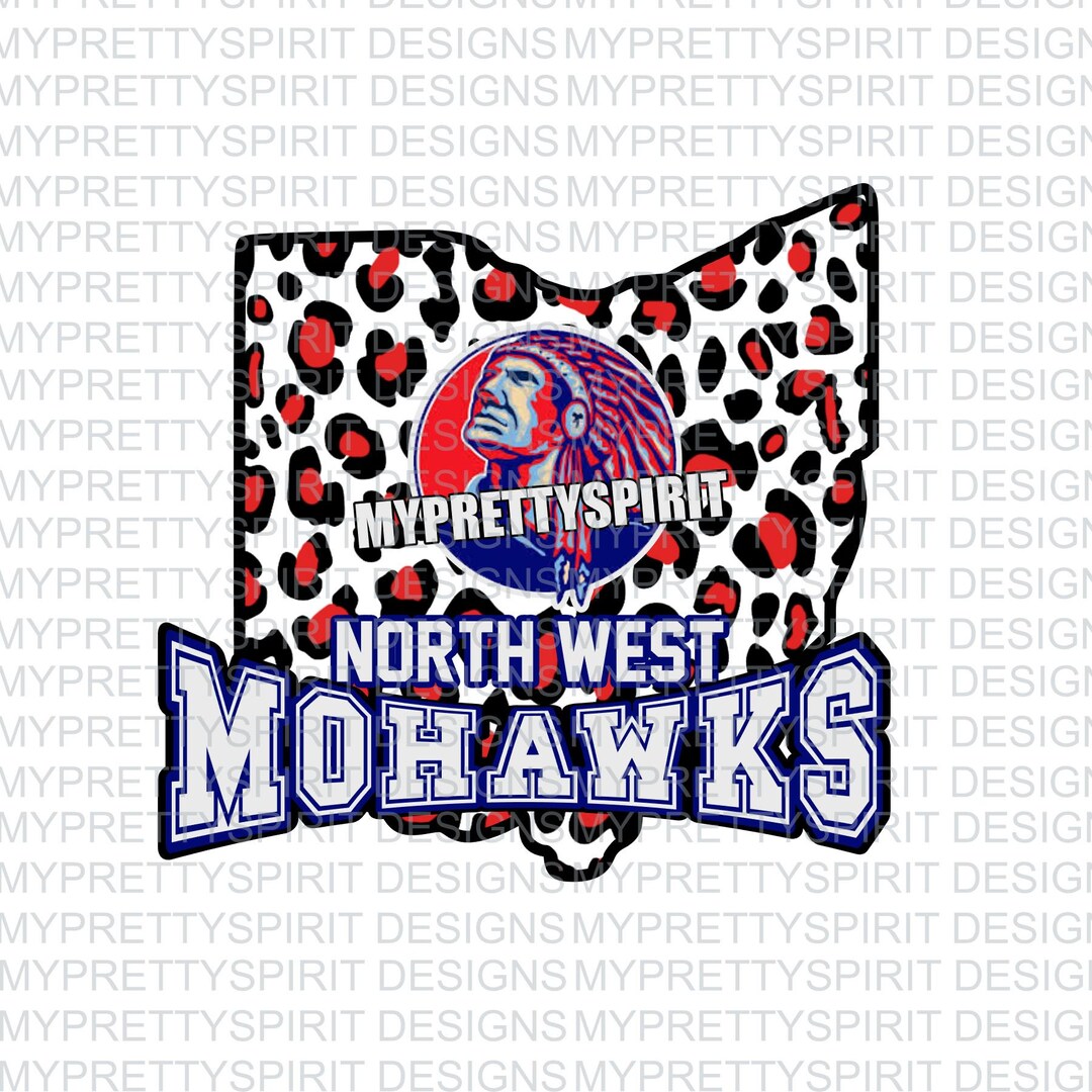 Northwest Mohawks Cheetah Ohio PNG - Etsy
