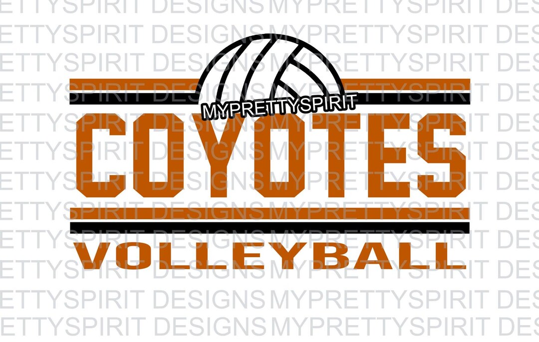 Alice Coyotes Volleyball PNG - Etsy