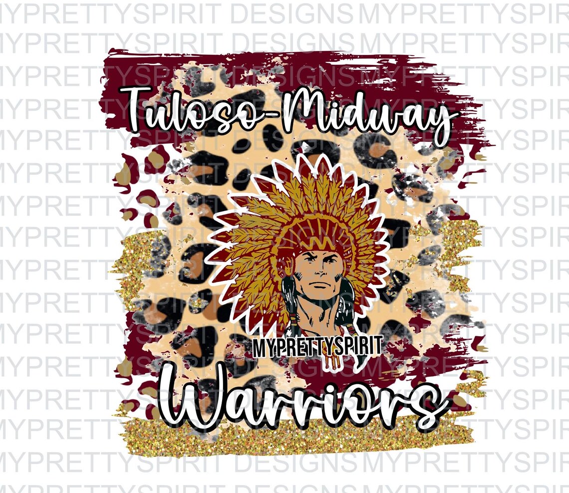 Tuloso Midway Warriors Patched PNG - Etsy
