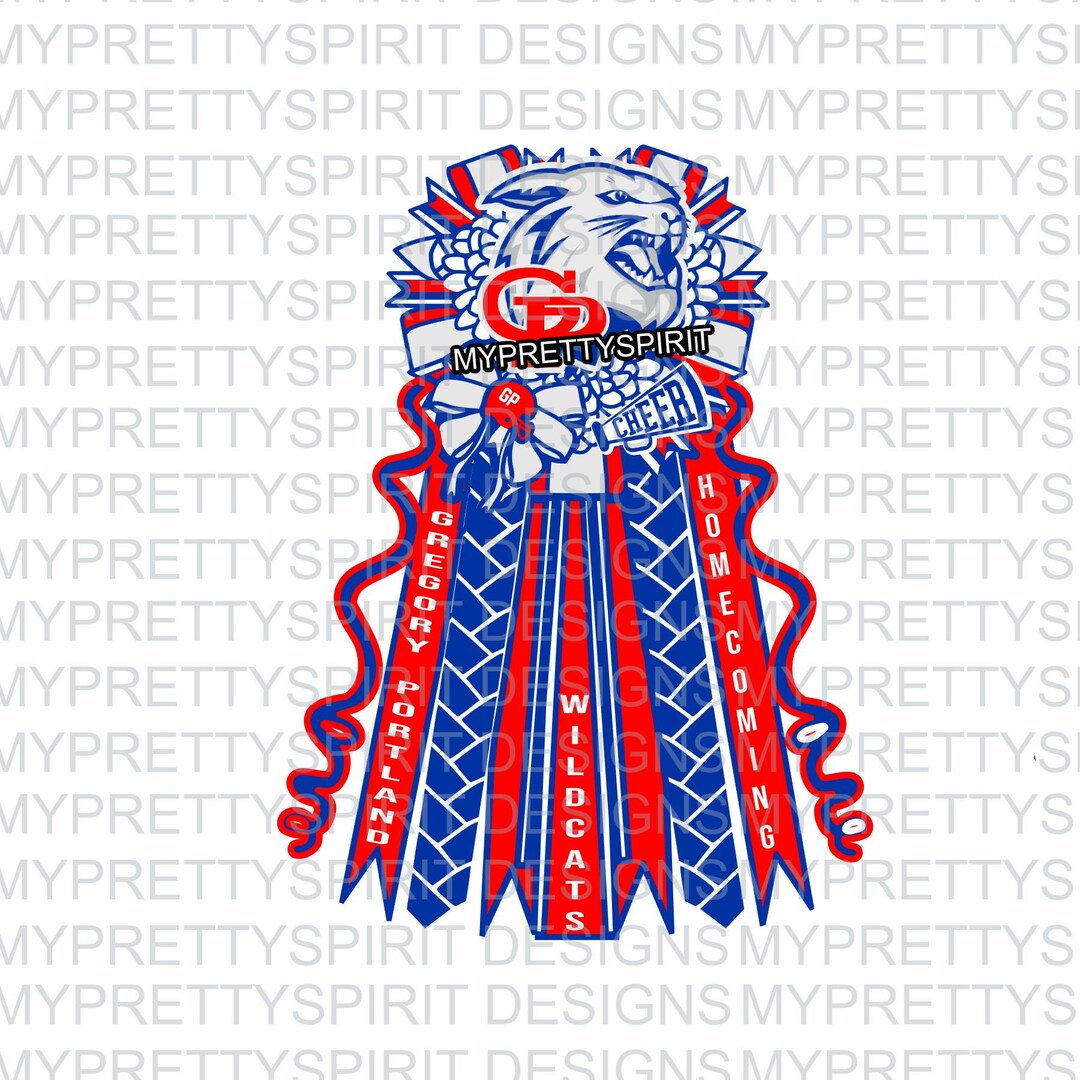 Gregory Portland Homecoming Mum PNG - Etsy
