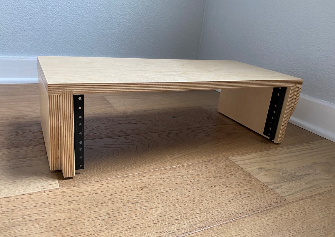 3U Wood Studio Rack, Audio Rack, Speaker Stand, Rackmount, Rack Gear ...