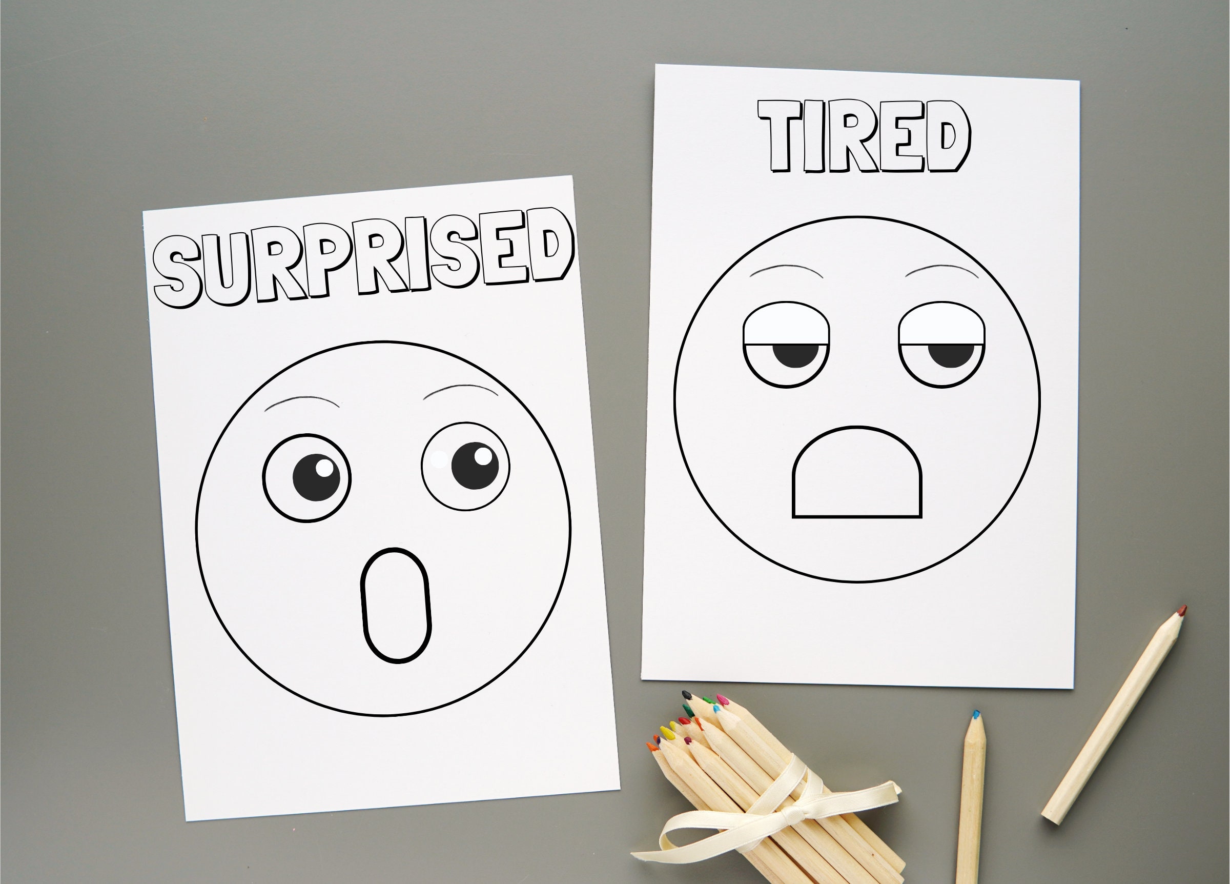 Emotions Coloring Book, Emotions Coloring Page, Feelings Coloring ...