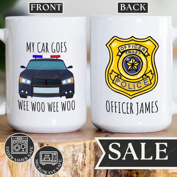 Police Coffee Mug - Etsy