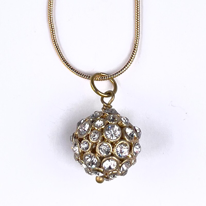 Rhinestone Ball Vintage - Etsy
