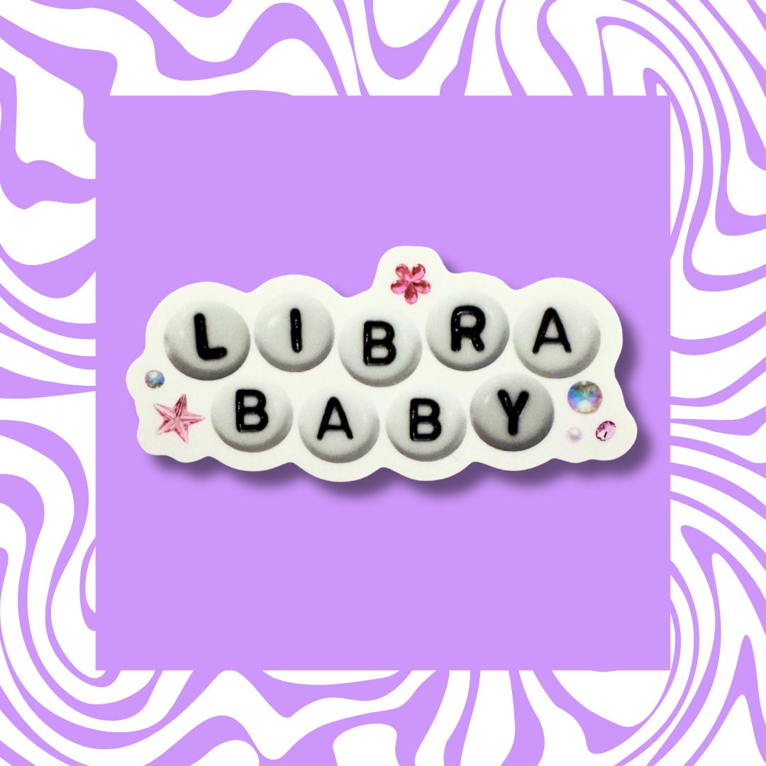 Libra Baby - Vinyl Sticker, Libra, Horoscope, Astrology, Zodiac, Sign ...