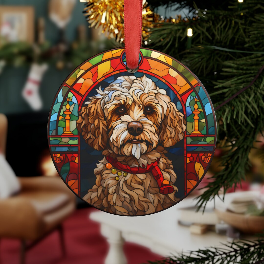 Cockapoo Christmas 2023 Ornament Decoration, Holiday Heirloom Keepsake ...