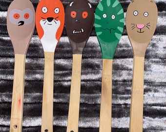 The Gruffalo Story Spoons - Etsy UK