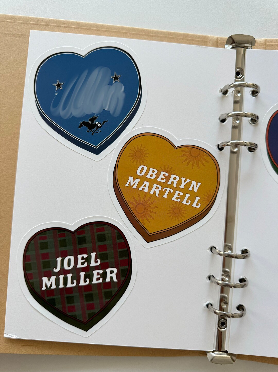 Pedro Pascal Characters Candy Heart Sticker Conversation Hearts Pedro ...