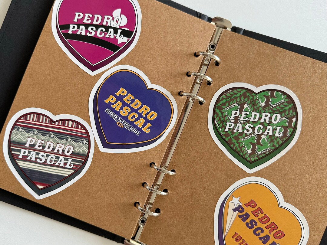 Pedro Pascal Candy Heart Sticker Conversation Hearts Pedro Pascal ...