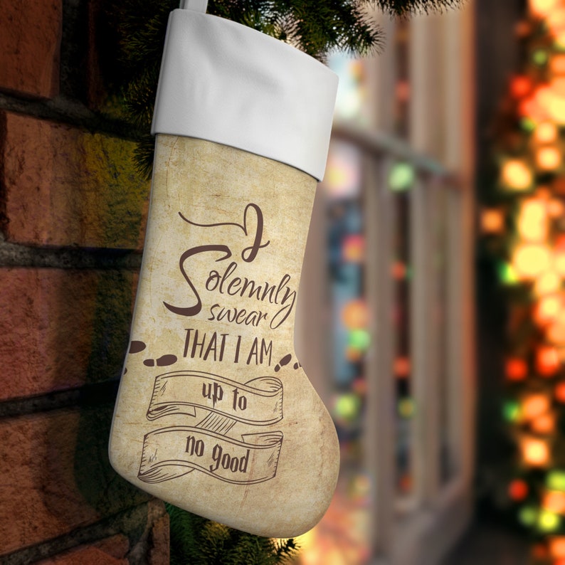 Wizarding World Christmas Stocking, Wizard School Christmas Decorations ...