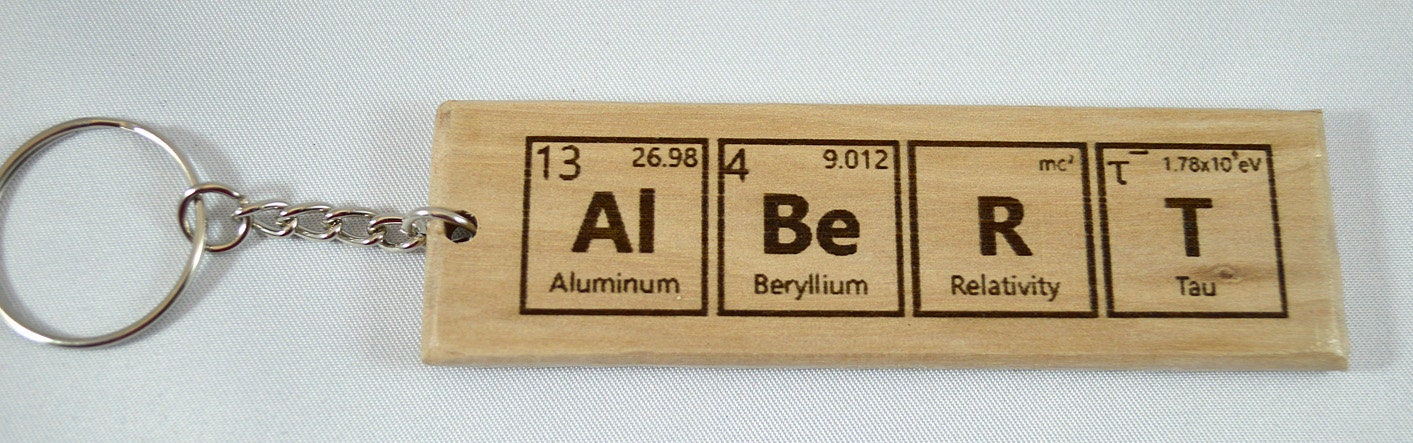 Periodic Table Keychain W/optional QR Code - Etsy