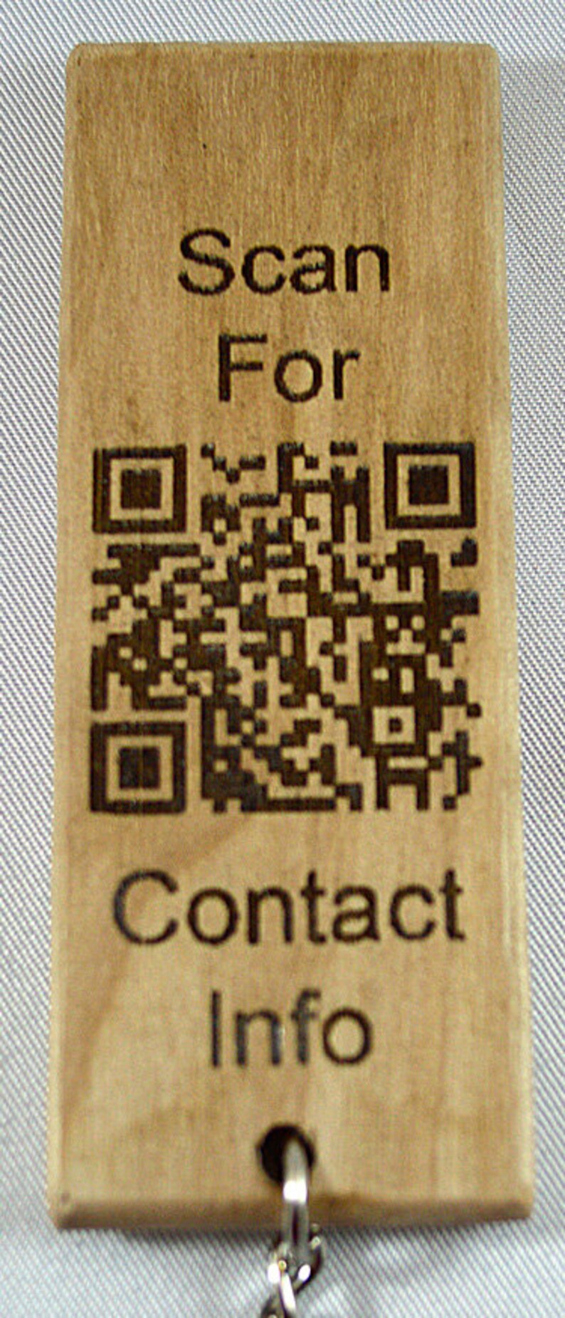 Periodic Table Keychain W/optional QR Code - Etsy