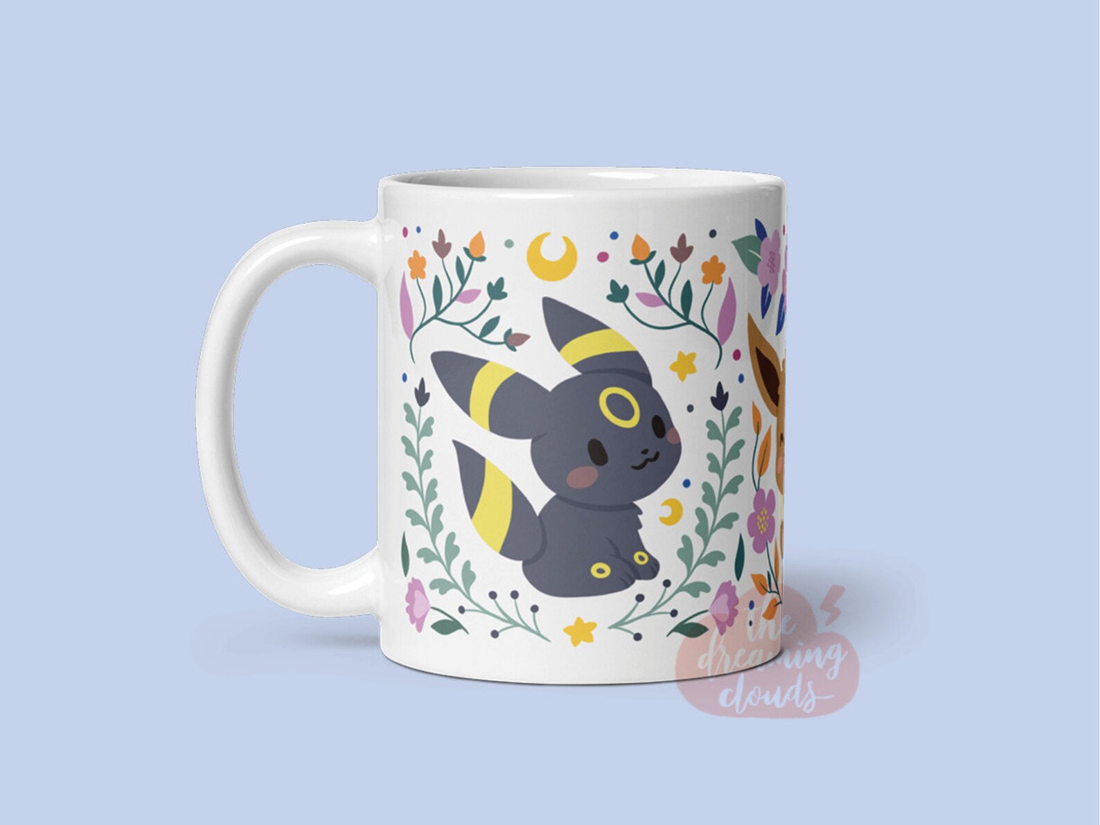 Pokemon Mug. Eevee, Umbreon & Espeon Mug. Eevee Mug. Umbreon Mug ...