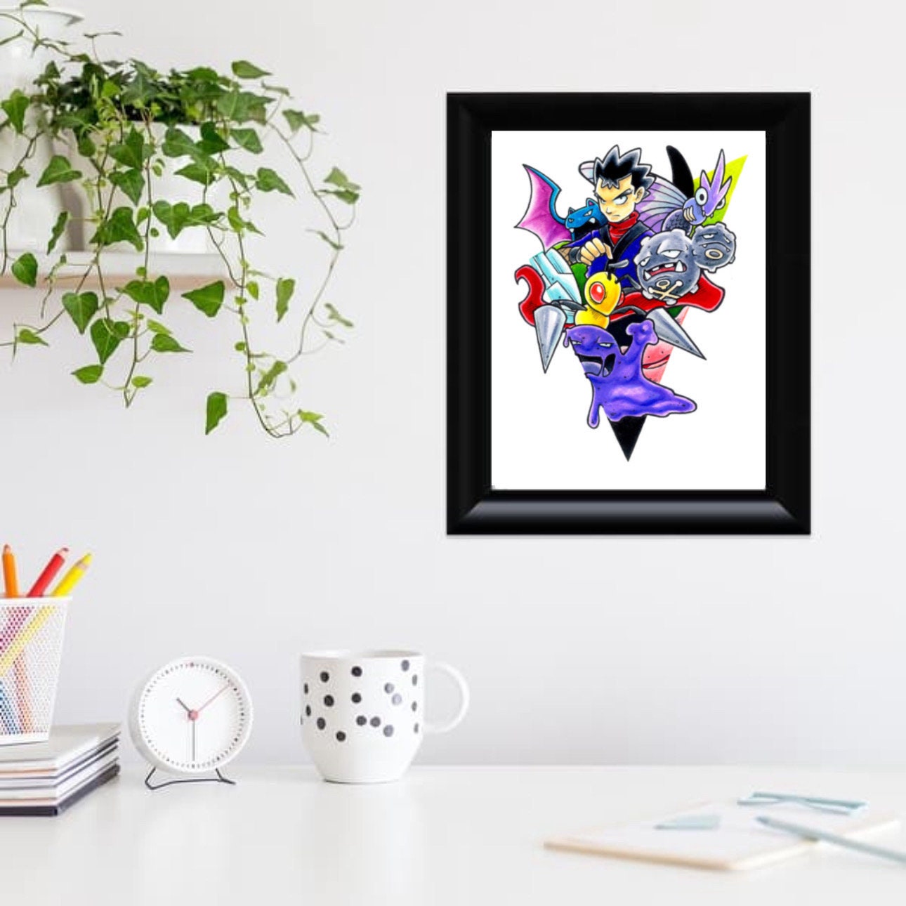 Koga, Pokemon Prints, Pokemon Artwork, Pokemon Wall Art, Wall Art ...