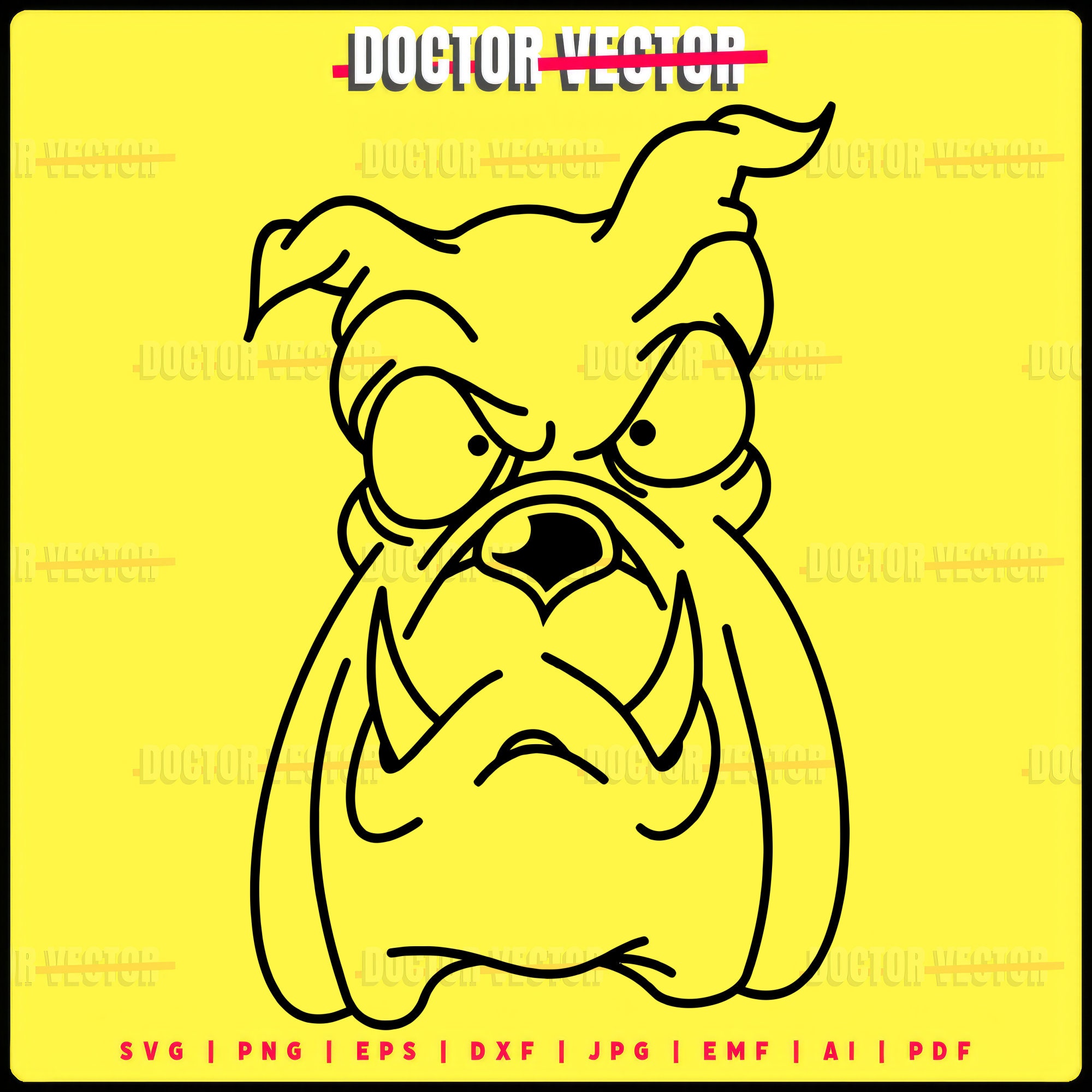 Angry Dog SVG Instant Digital Download Vector Cut File for - Etsy Australia