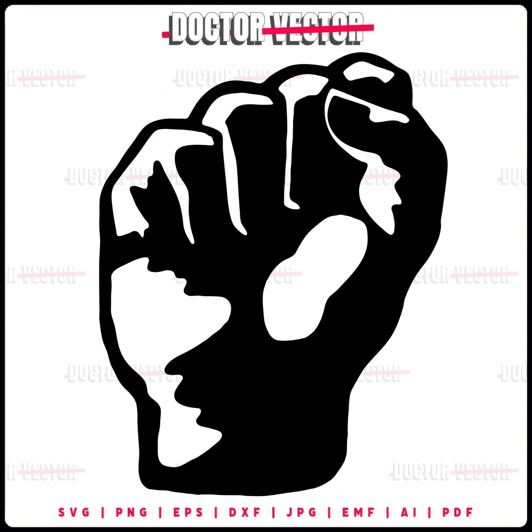 Fist SVG Punch SVG Instant Digital Download Vector Cut File - Etsy