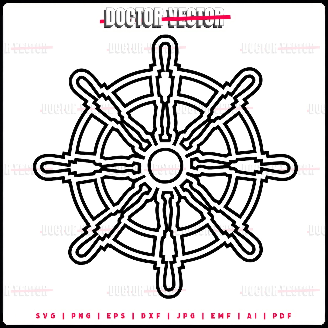 Rudder SVG, Instant Digital Download, Vector Cut File for Cricut ...