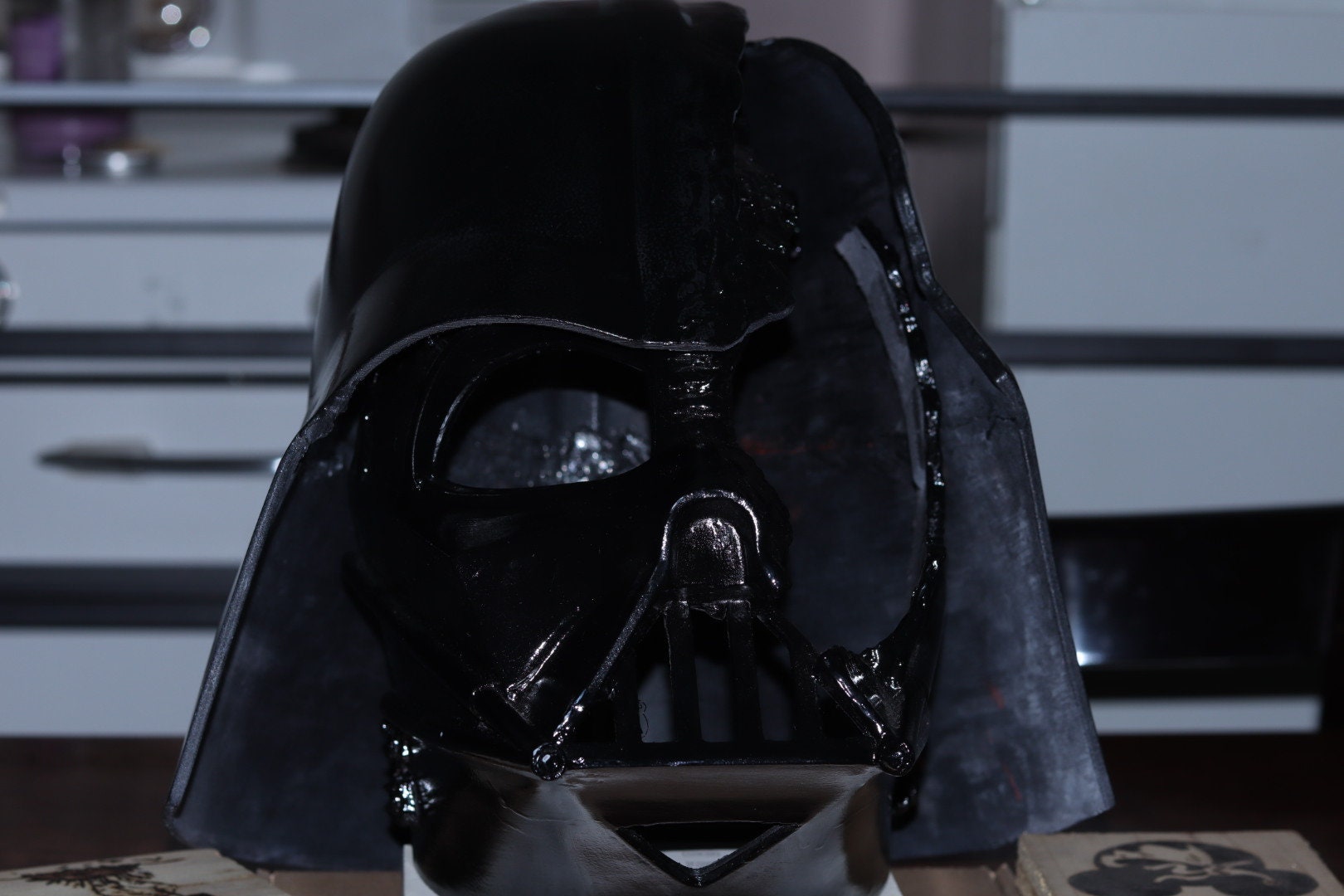 Battle Damaged Darth Vader Helmet RAW DIY KIT - Etsy