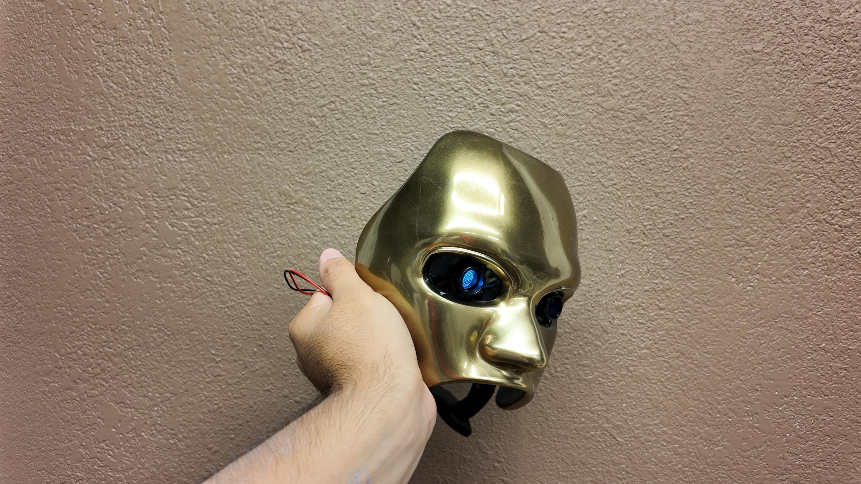 The Weeknd AHTD Tour Gold Mask - Etsy
