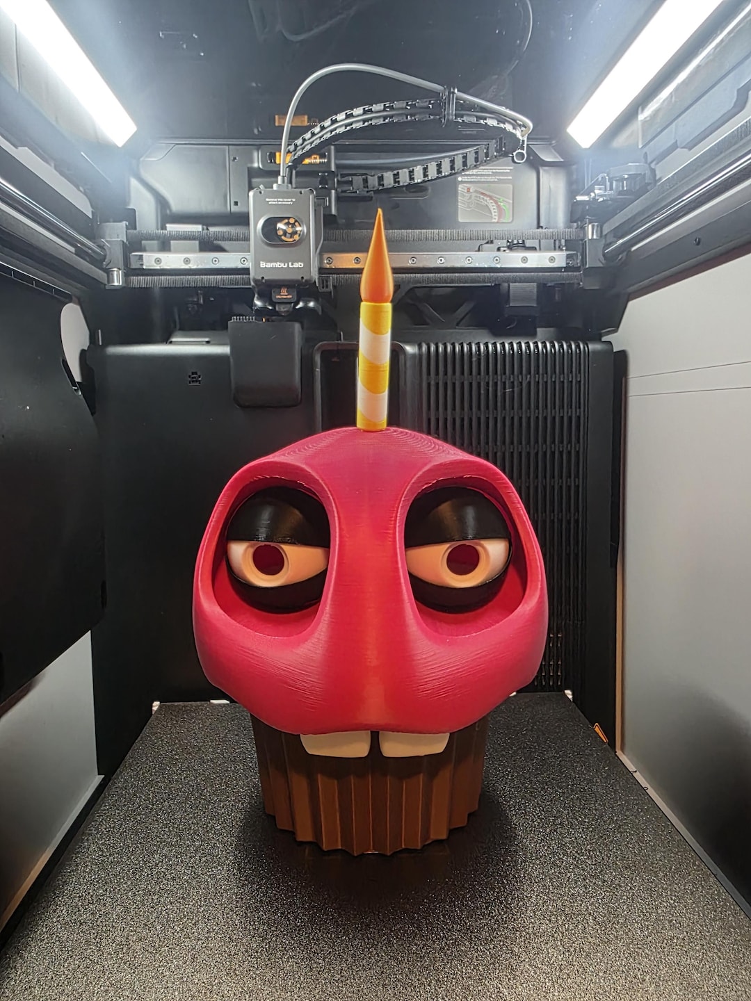 FNAF Cupcake Prop DIY Kit: Interactive With Moving Mouth and Eyes! - Etsy