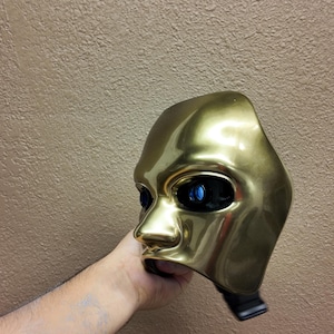 The Weeknd AHTD Tour Gold Mask - Etsy