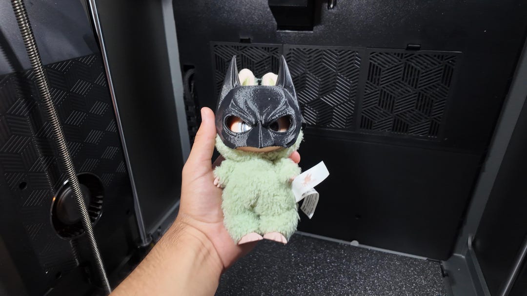 Batman Labubu Mask – 3D Printed Miniature Accessory for Collectible ...