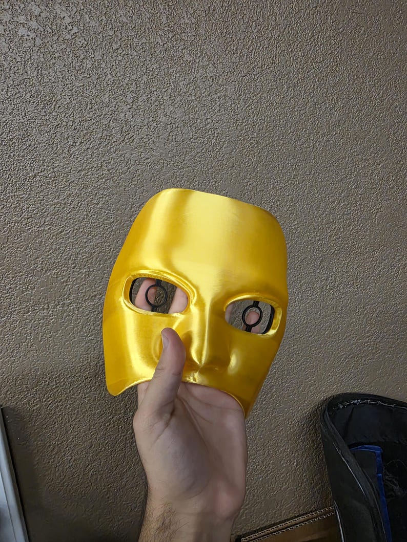 The Weeknd AHTD Tour Gold Mask - Etsy