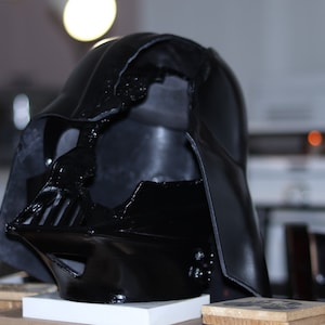 Battle Damaged Darth Vader Helmet RAW DIY KIT - Etsy