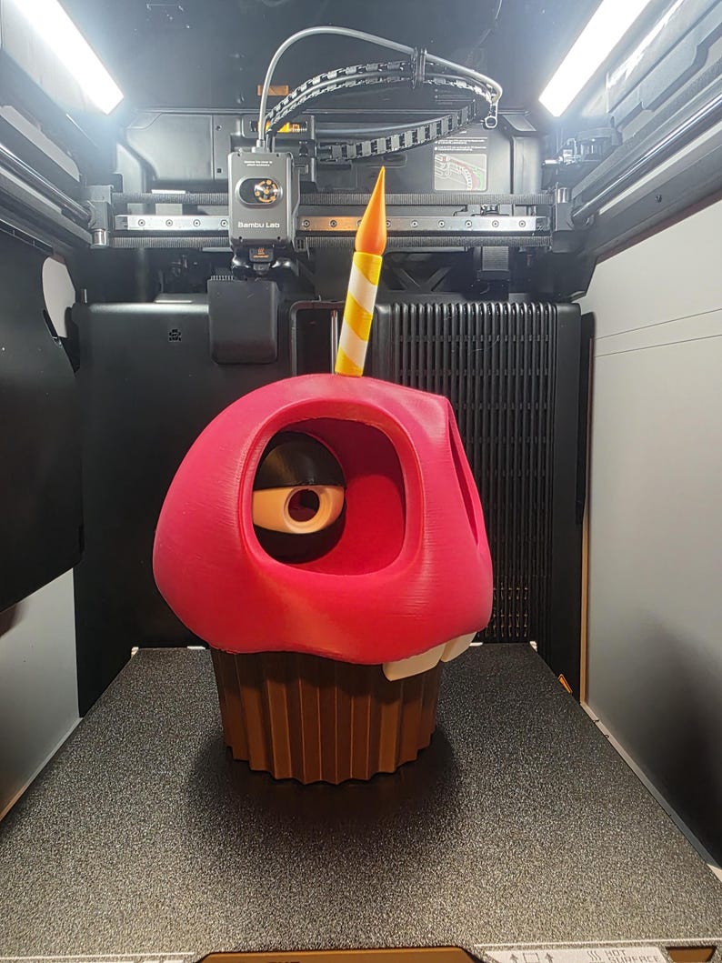 FNAF Cupcake Prop DIY Kit: Interactive With Moving Mouth and Eyes! - Etsy