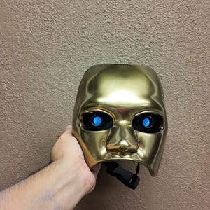 The Weeknd AHTD Tour Gold Mask - Etsy