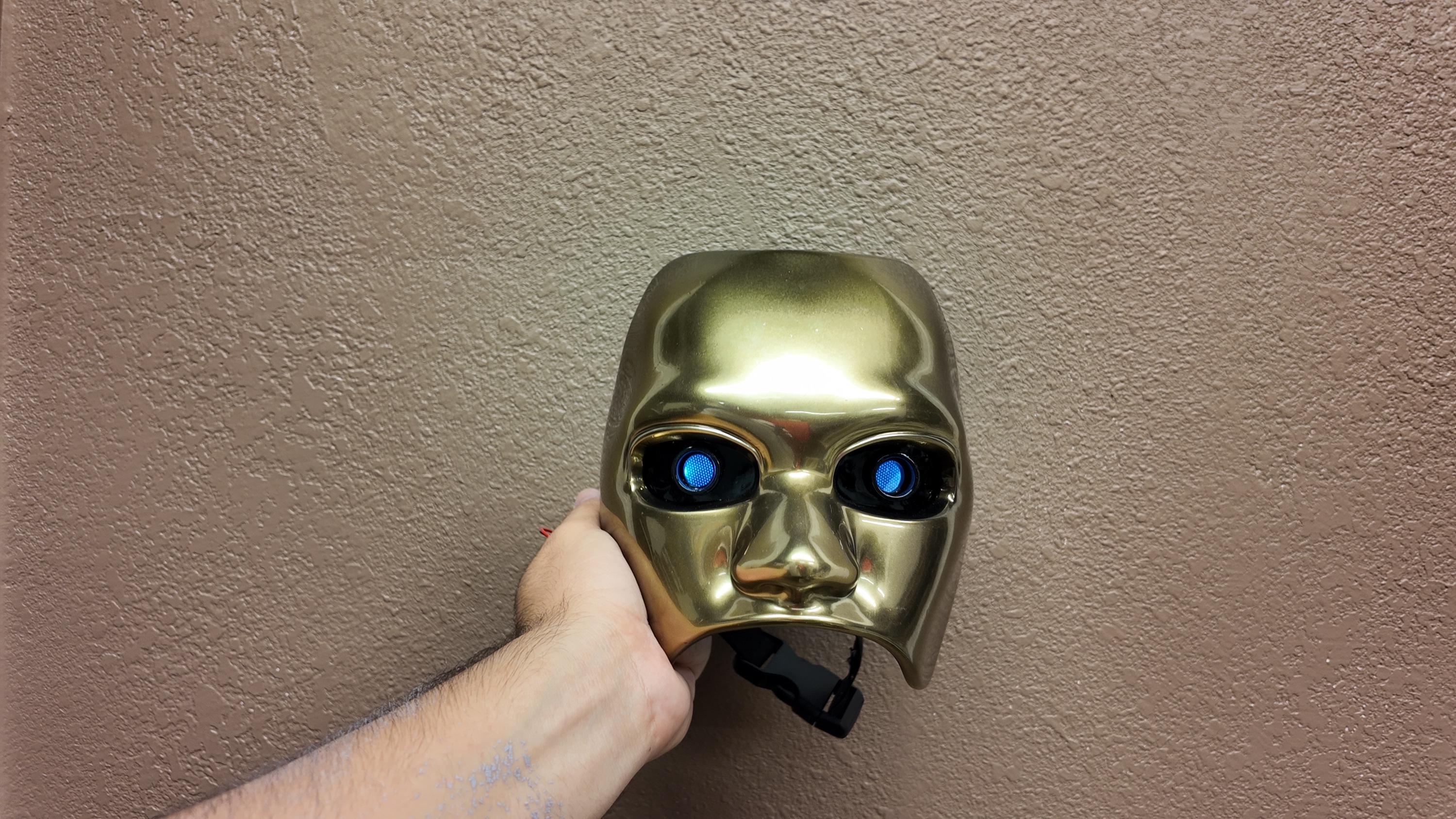 The Weeknd AHTD Tour Gold Mask - Etsy