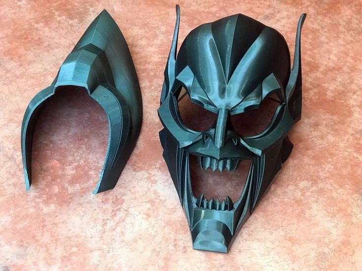 Green Goblin Helmet DIY Kit - Etsy