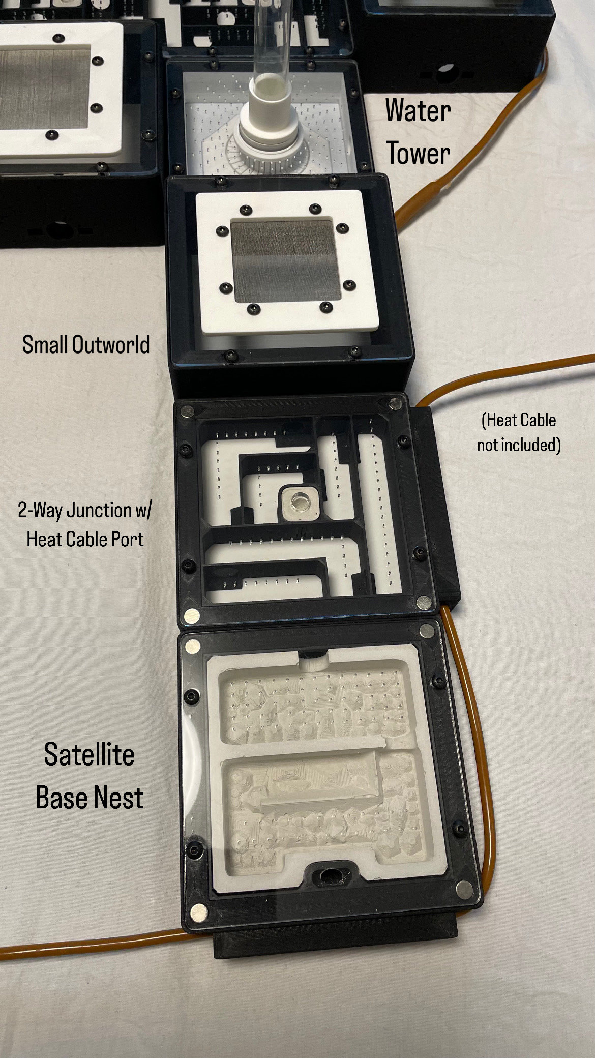 Carbon Fiber Series Ant Nest Water Tower Trough Feeder Module - Etsy