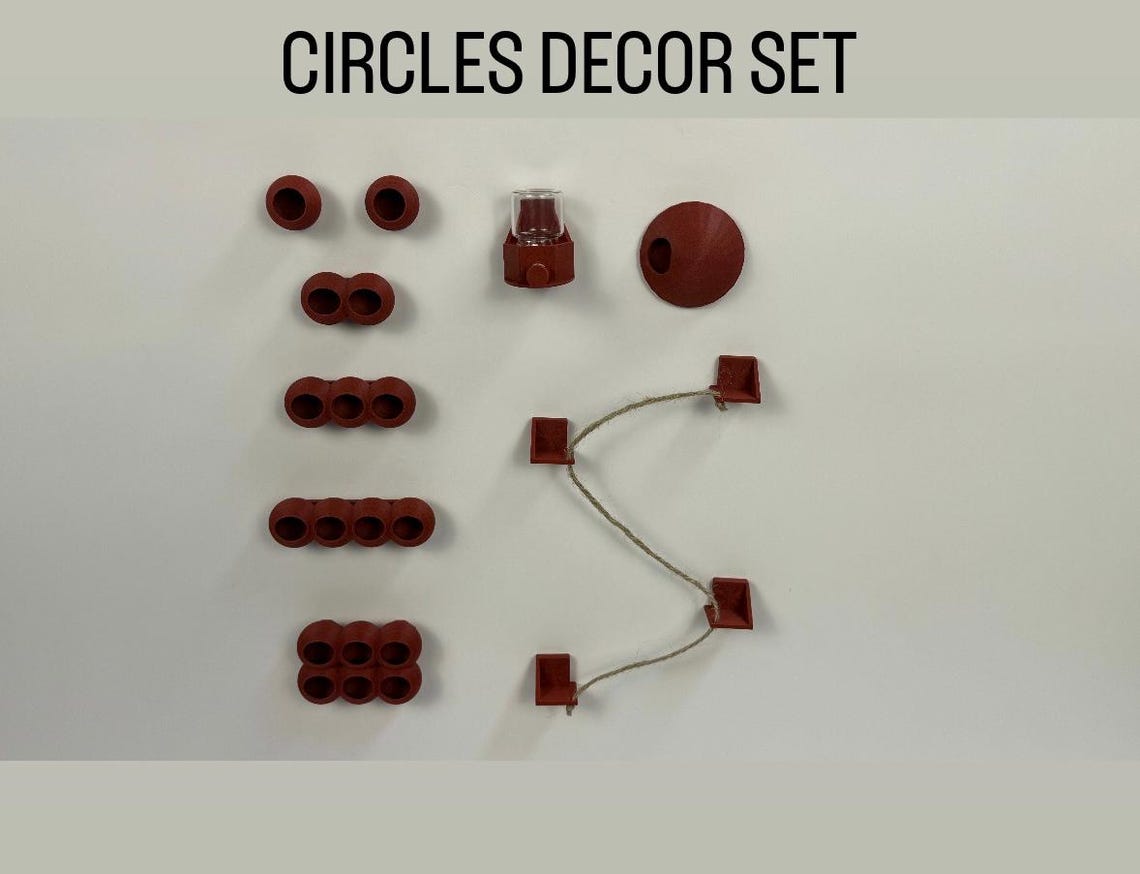 Jumping Spider Magnetic Hide Decor Set W/ Hanging Wicking Water Feeder ...