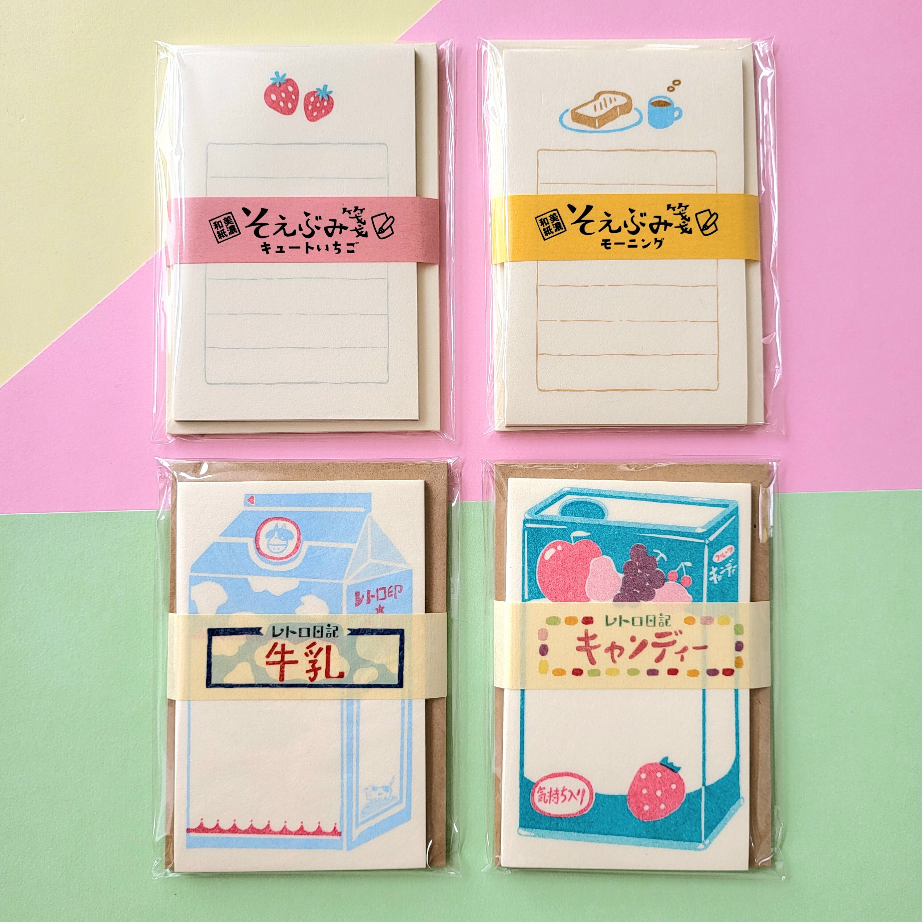 Mini Letter Writing Set Strawberry - Etsy